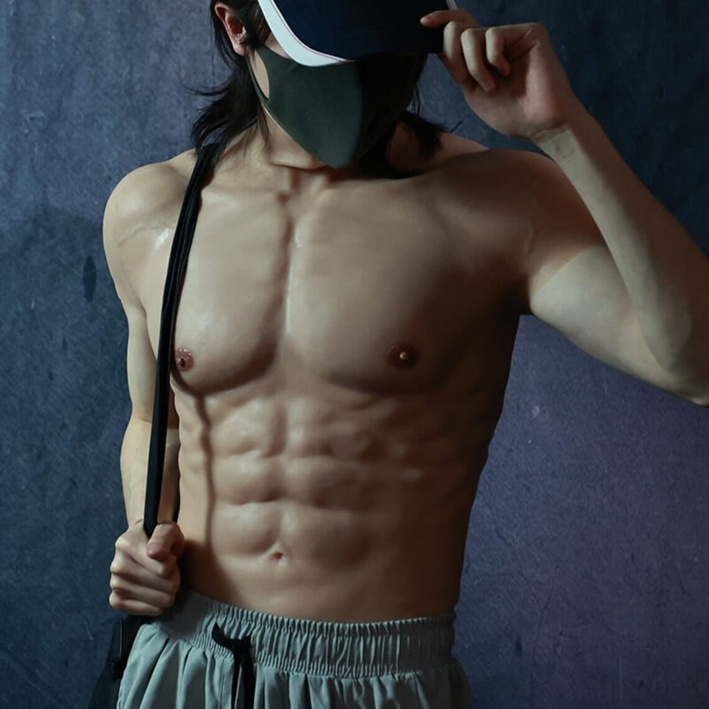 Aurora Cosplay Upgraded Realistic Muscle Body Suit, Small Size Muscle ...